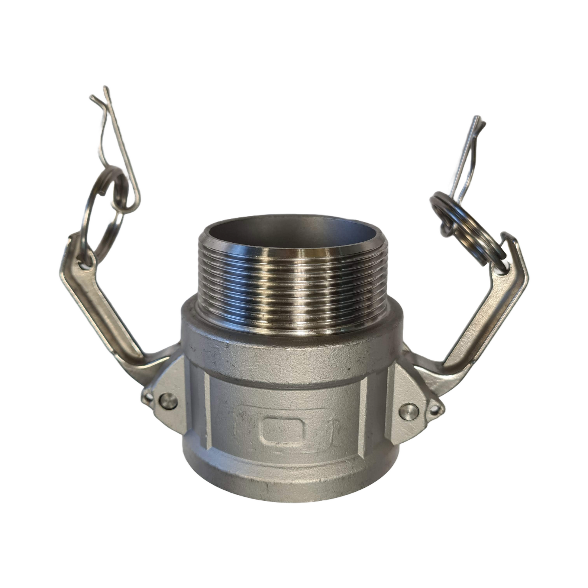 Camlock Type B 316 Stainless Female Camlock to Male BSP – Inox Fittings