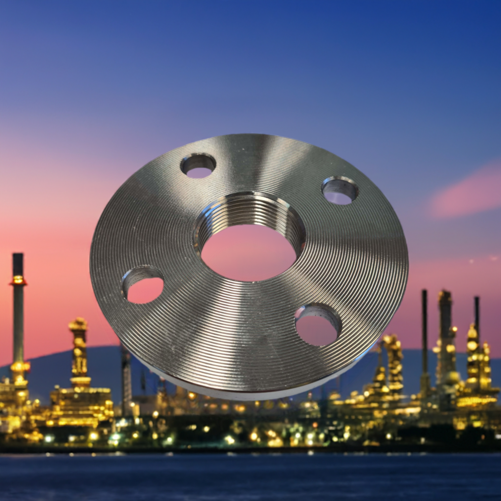 ANSI 150# Screwed BSP Flange 1" 25NB – Inox Fittings