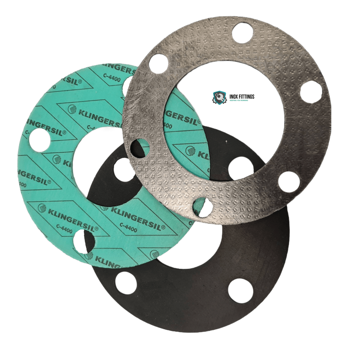 ANSI #150 Flange Gaskets 1/2" to 12" 15NB to 300NB – Inox Fittings